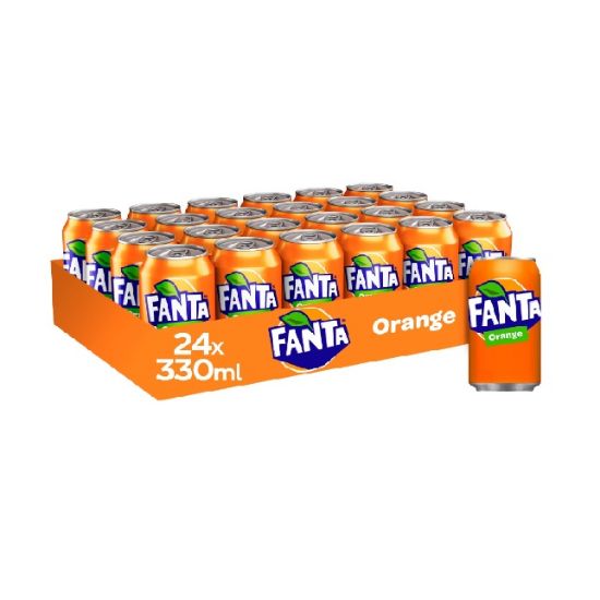 Almaya. Fanta Can Pack 24x330ml