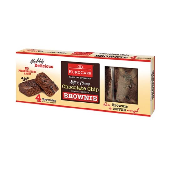 Almaya. Eurocake Brownie Choco Chip 70gm